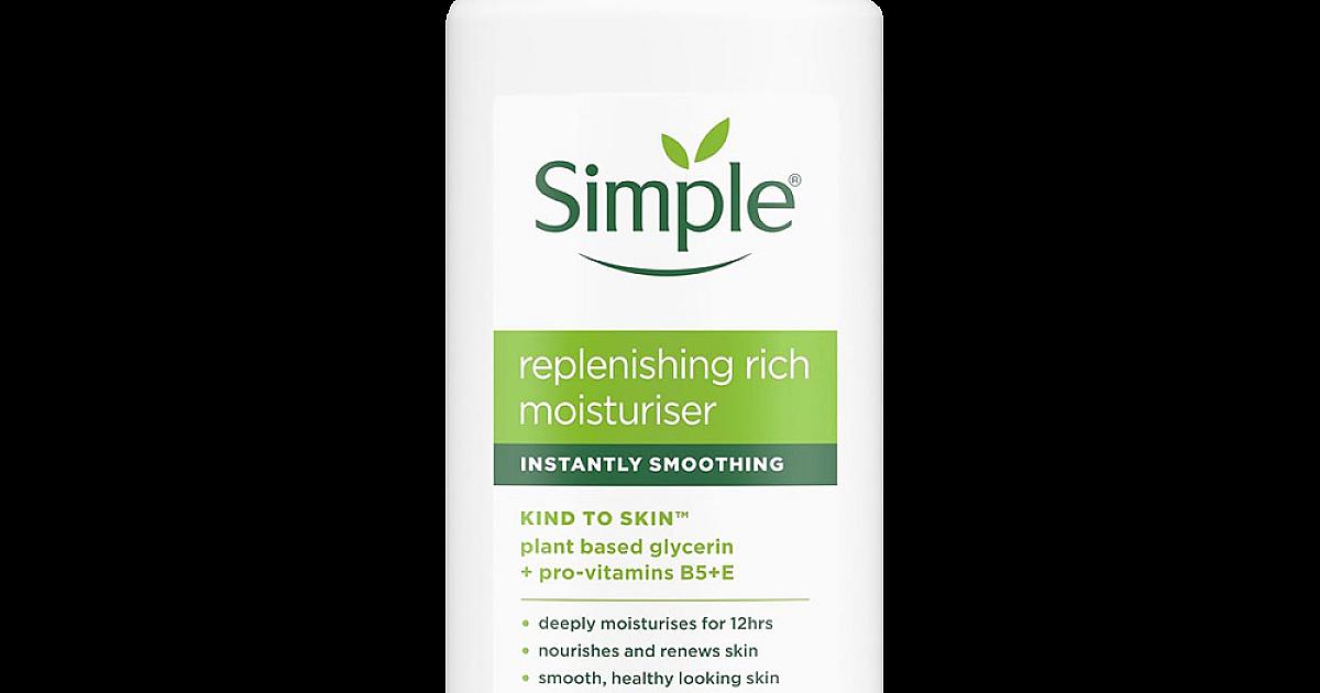 Simple Kind To Skin Replenishing Rich Moisturiser 125 ml • Imporzaar